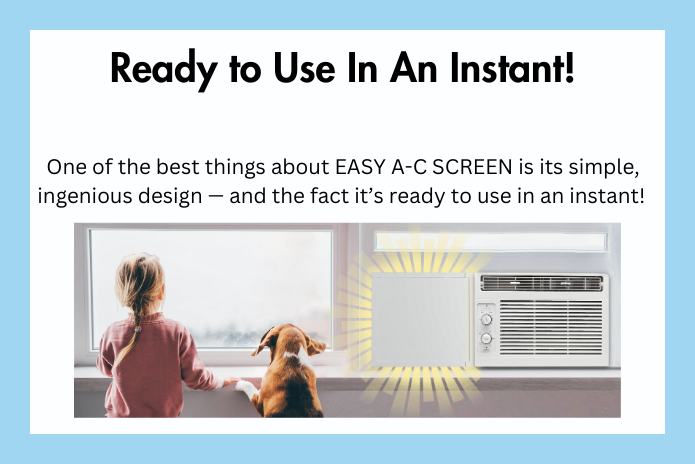 Easy A-C Screen - An Innovative AC Accessory | Indiegogo
