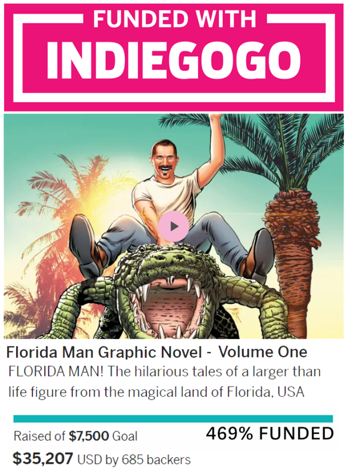 Florida Man vs. Hogzilla | Indiegogo