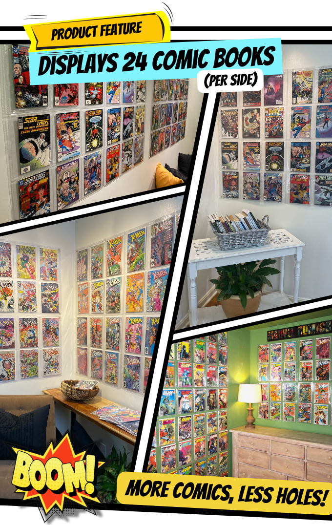 ComicBookCanvas: An Epic Comic Book Display | Indiegogo