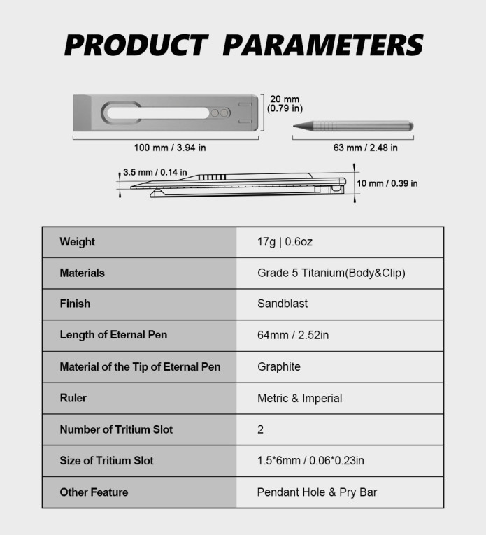 The BookBond Pen -- Titanium Multitool Bookmark | Indiegogo