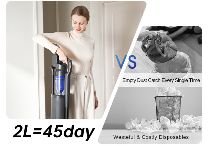 ROIDMI X200: All-in-one Auto-Empty Cordless Vacuum | Indiegogo