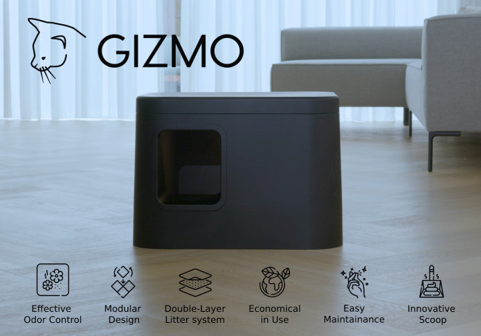 GIZMO Litter Box | Indiegogo