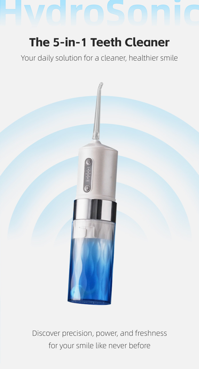 HydroSonic, the 5-in-1 Ultrasonic Teeth Cleaner | Indiegogo