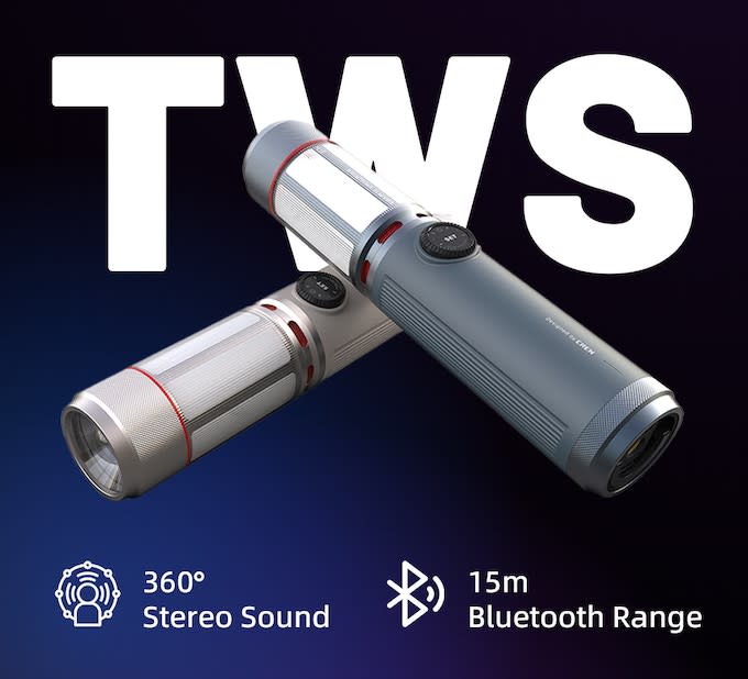 CREN Versatile Camping Light with TWS Speaker | Indiegogo