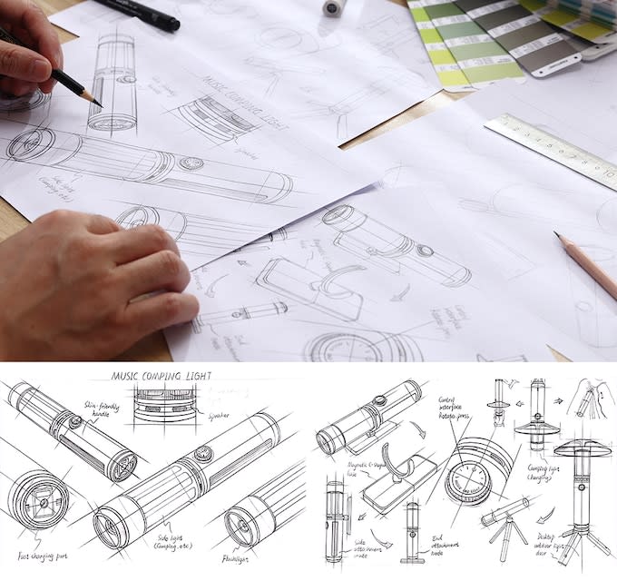 CREN Versatile Camping Light with TWS Speaker | Indiegogo