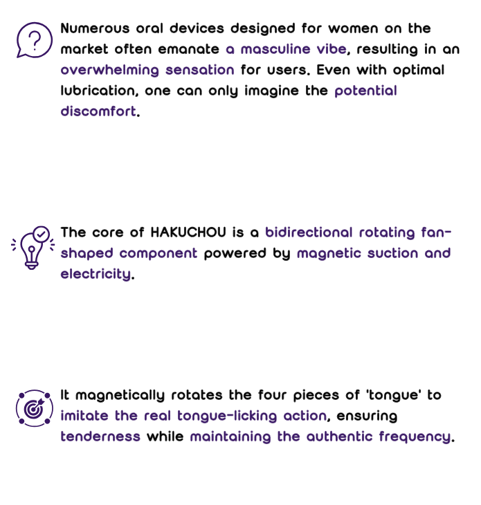 HAKUCHOU: Revolutionary Tongue-Licking Vibrator | Indiegogo