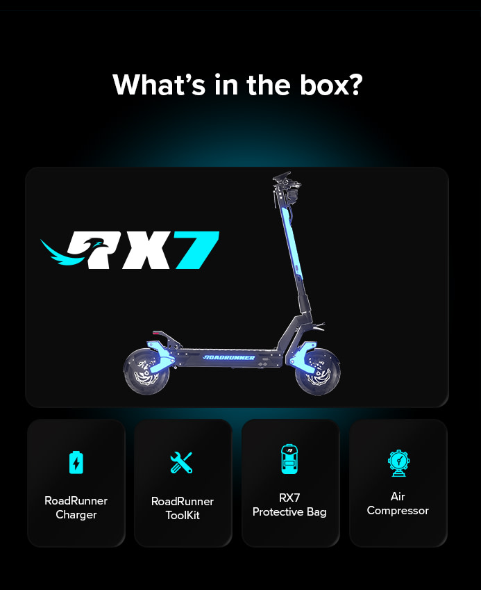RoadRunner RX7 Premium Electric Scooter | Indiegogo