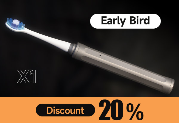 EvoGrip:Titanium 3-in-1 EDC Toothbrush | Indiegogo