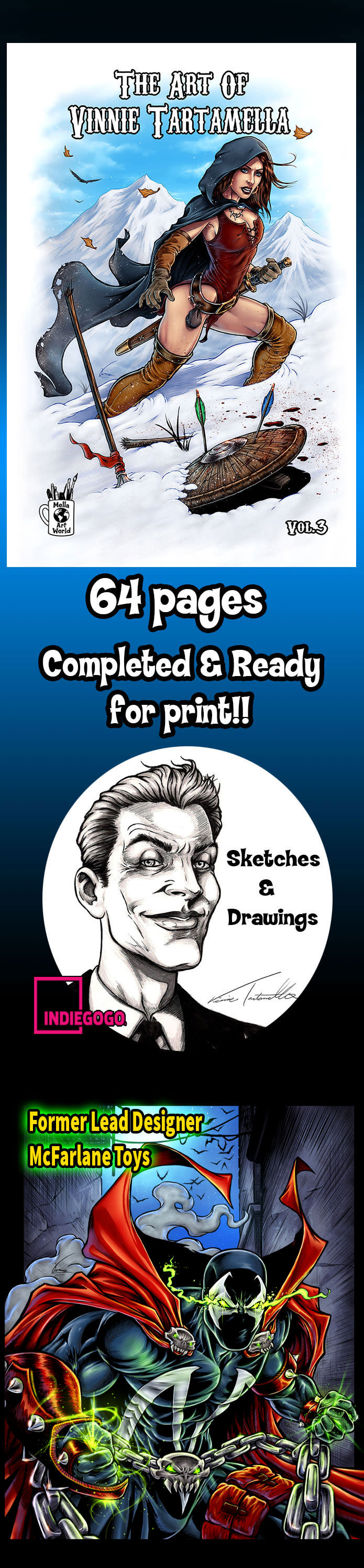 The Art of Vinnie Vol.3 | Indiegogo
