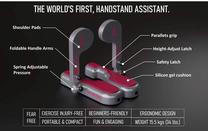 HANDSAT : The World's First Handstand Assistant! | Indiegogo