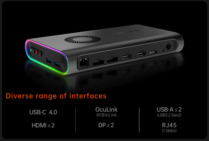 ONEXGPU: World's 1st Portable eGPU with Storage | Indiegogo