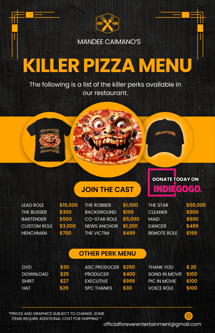 KILLER PIZZA FEATURE FILM | Indiegogo