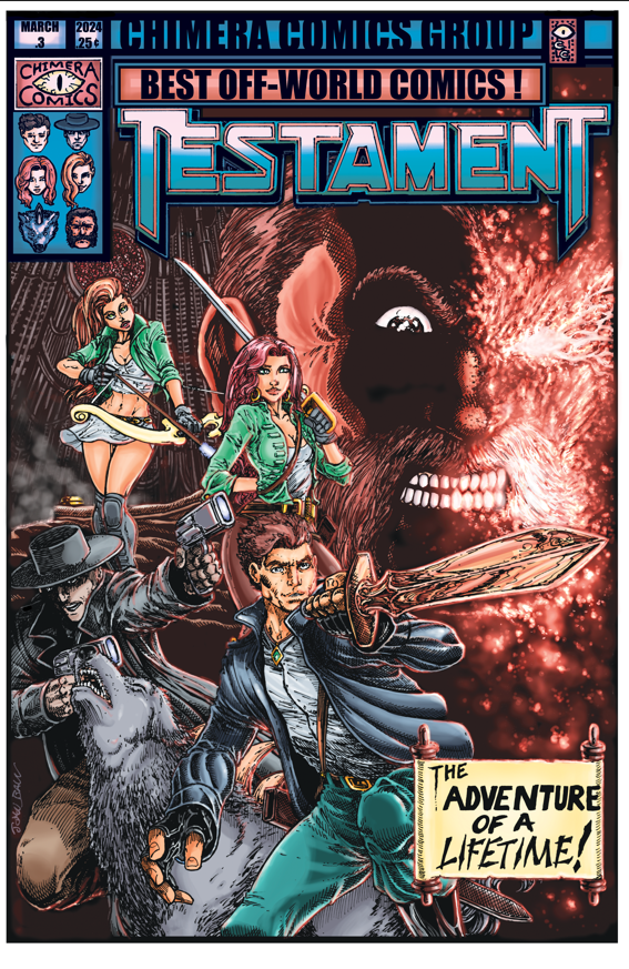 Testament Vol 3 Graphic Novel | Indiegogo