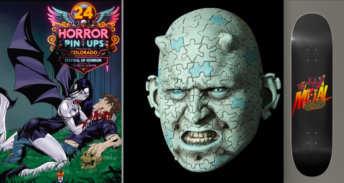 24 Horror Pin Ups | Indiegogo