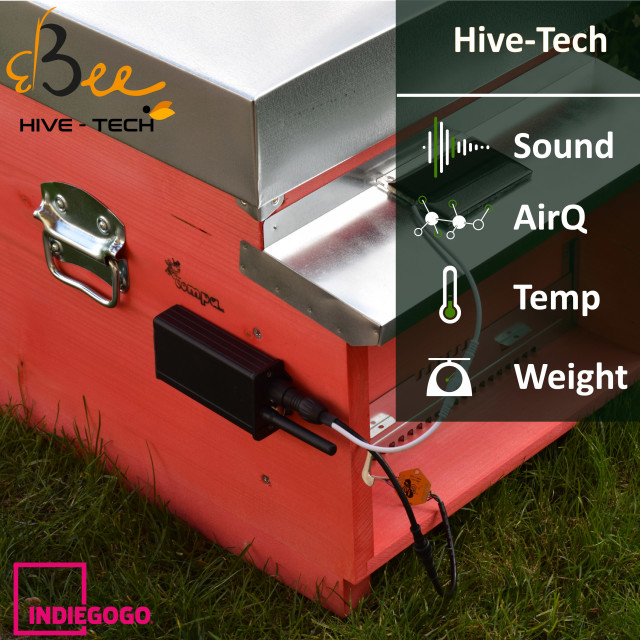 Track 3Bee: Hive-Tech for bee research on BackerTracker