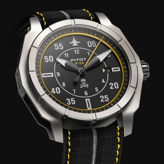 Track F14 fighter jet inspired watch on BackerTracker
