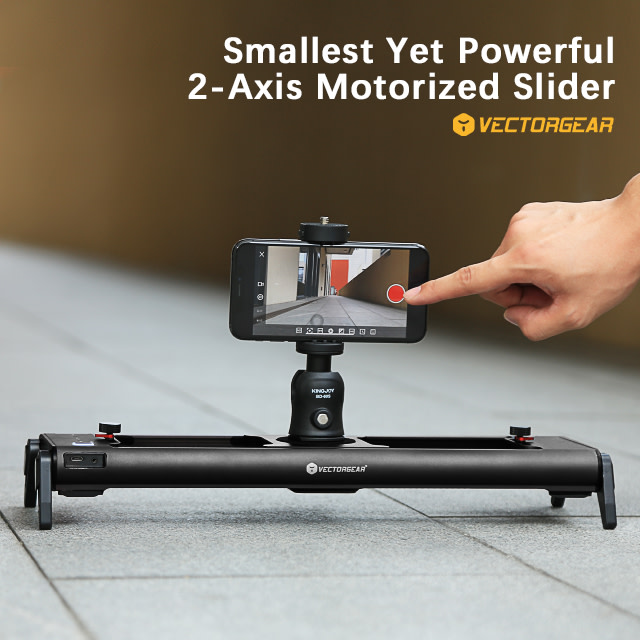 Track Vectorgear Smallest 2-Axis motorized Camera Slider's Indiegogo ...