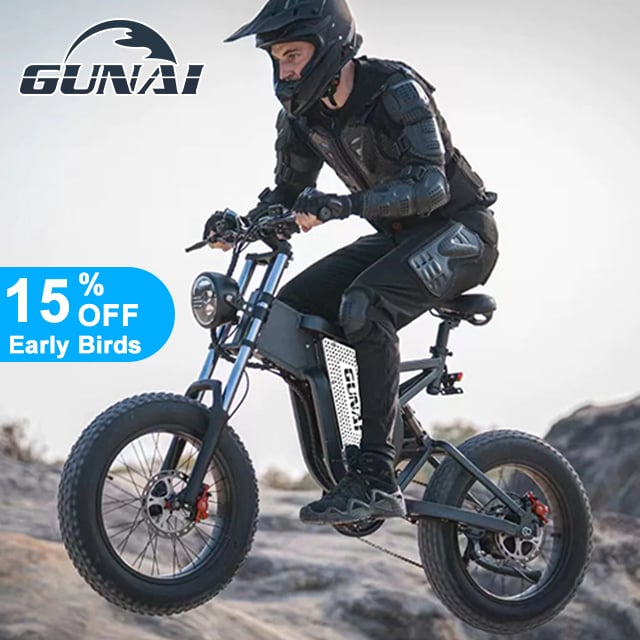 Track GUNAI MX25: The Coolest Adventure Ebike's Indiegogo campaign on ...