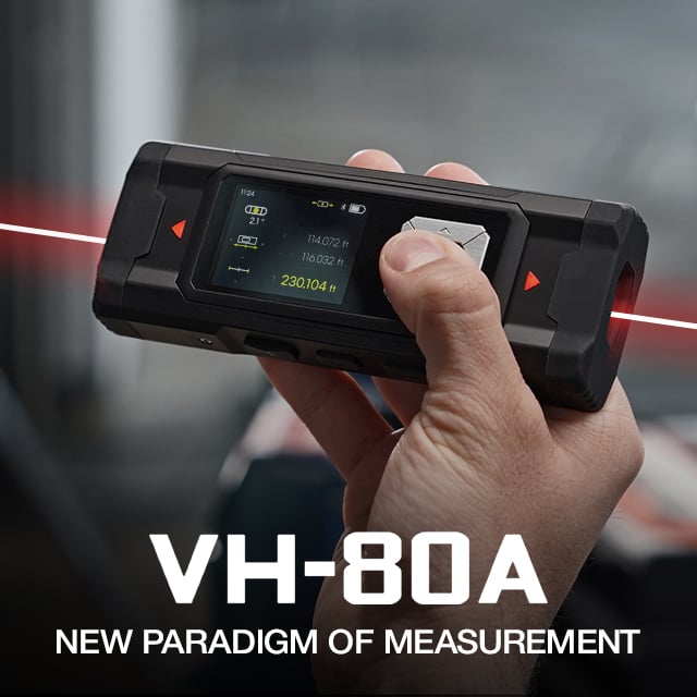 Track VH-80A: Auto Calibration Dual Laser Distance Meter on BackerTracker