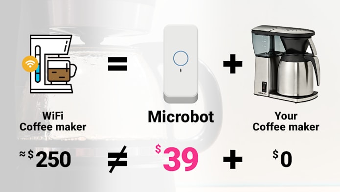 MicroBot Push: a robotic finger for your buttons | Indiegogo