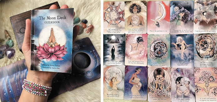 The Moon Deck An Intuitive Oracle Set Indiegogo