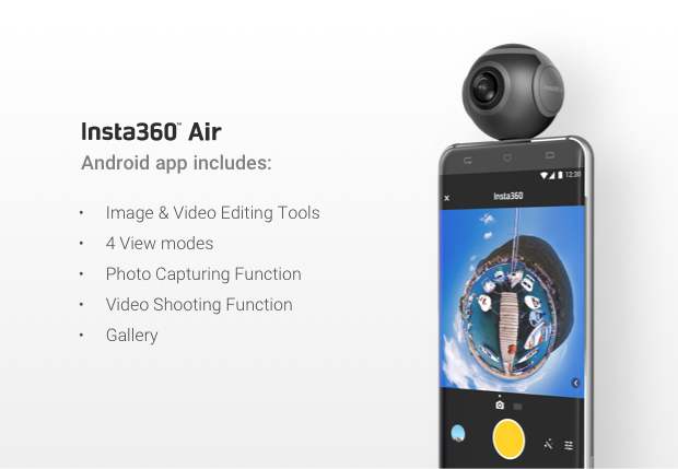 Insta360 Air 360 VR Clip On Camera for Smartphone | Indiegogo