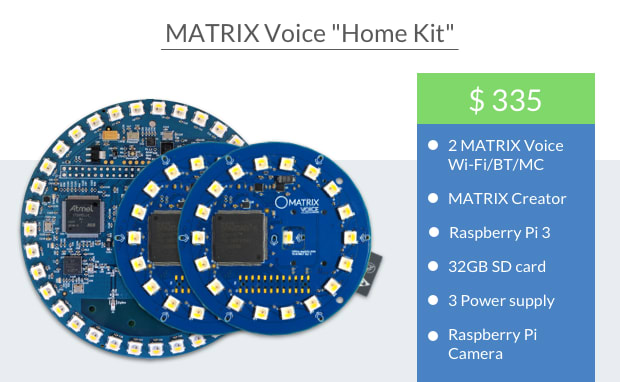 MATRIX Voice: Open-Source Voice Platform For All | Indiegogo