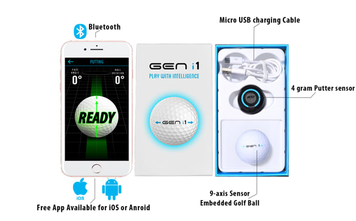 GEN i1 - The World's First Smart Golf Ball | Indiegogo